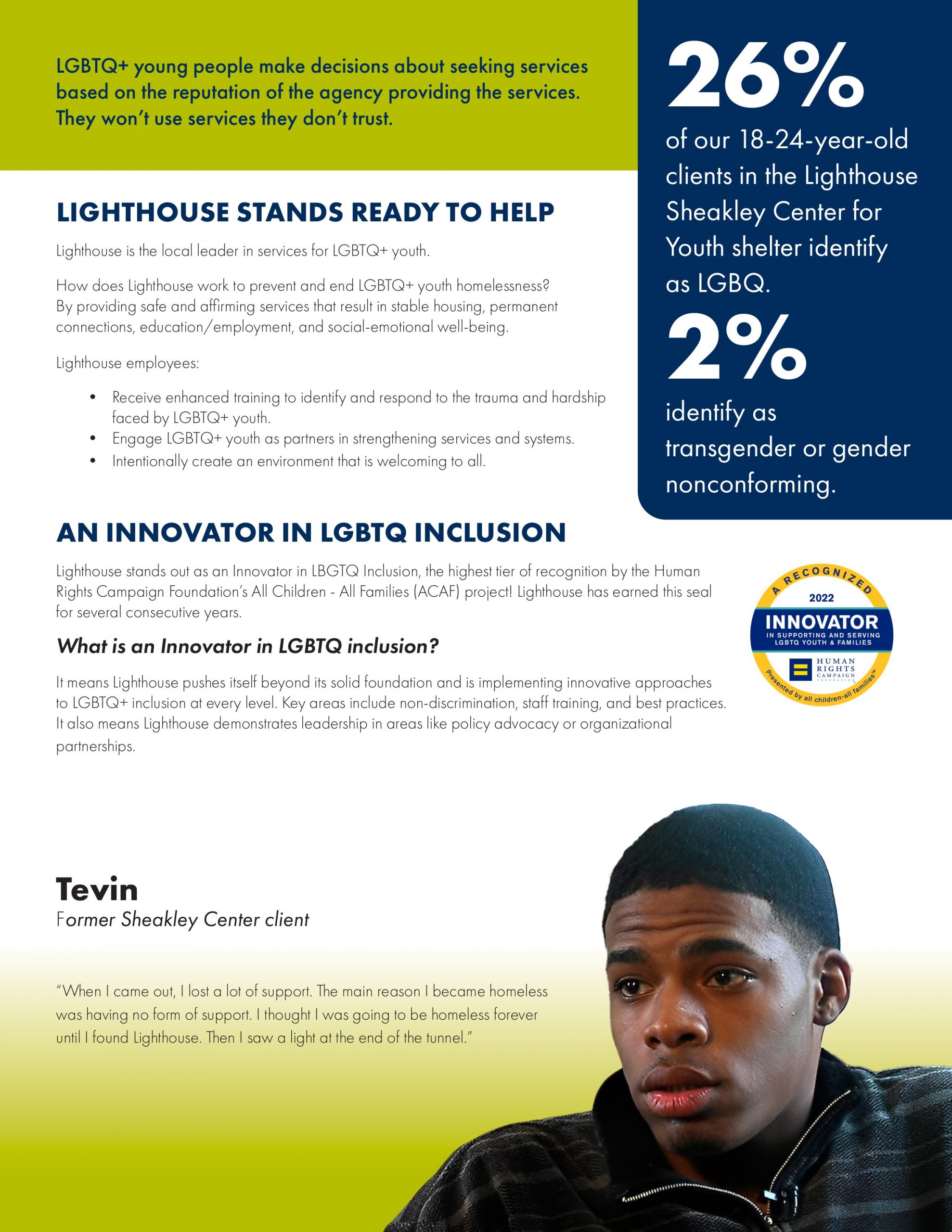 Resources for LGBTQ+ Youth - Lighthouse | Lighthouse